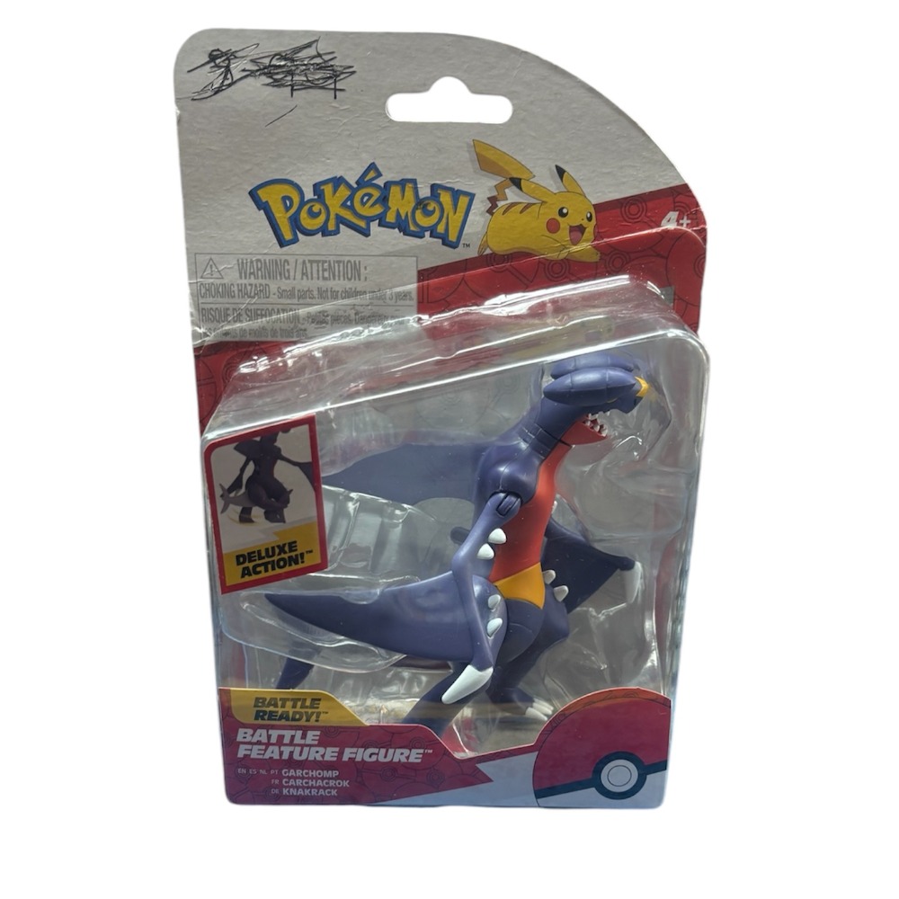 Pre-owned Pokemon Battle Feature Figure Garchomp - Own4Less